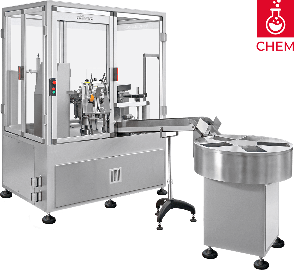 Packing machine CG for Chemical packaging | Omag