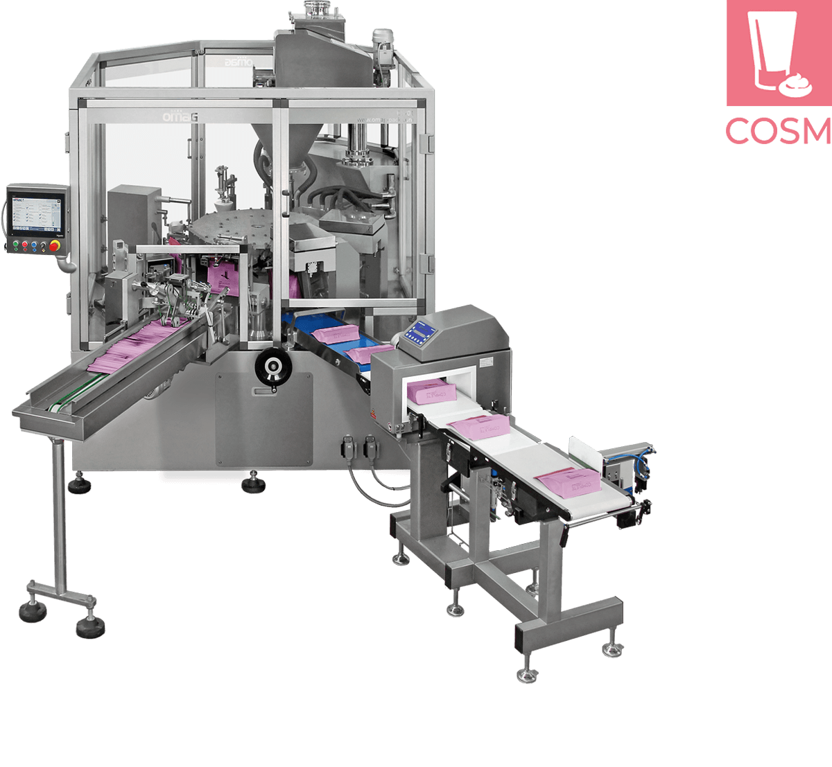 Packing machine CG for Cosmetic packaging | Omag