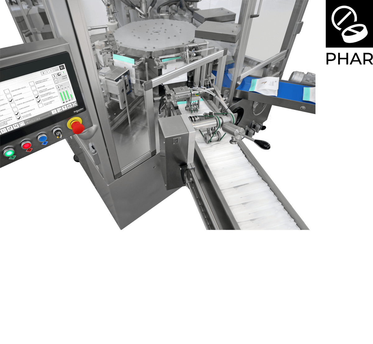 Packing machine CG for Pharmaceutical packaging | Omag