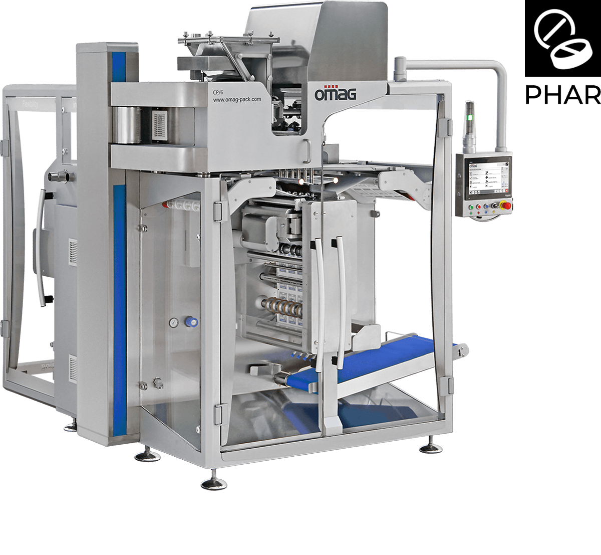 Packing machine CP for Pharmaceutical packaging | Omag