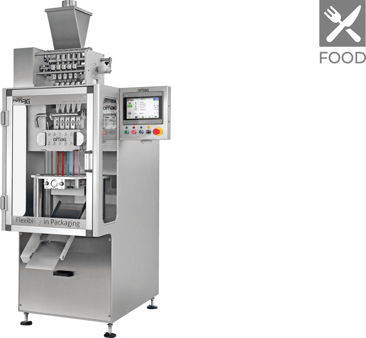 Packing machine DIVA for Food packaging | Omag