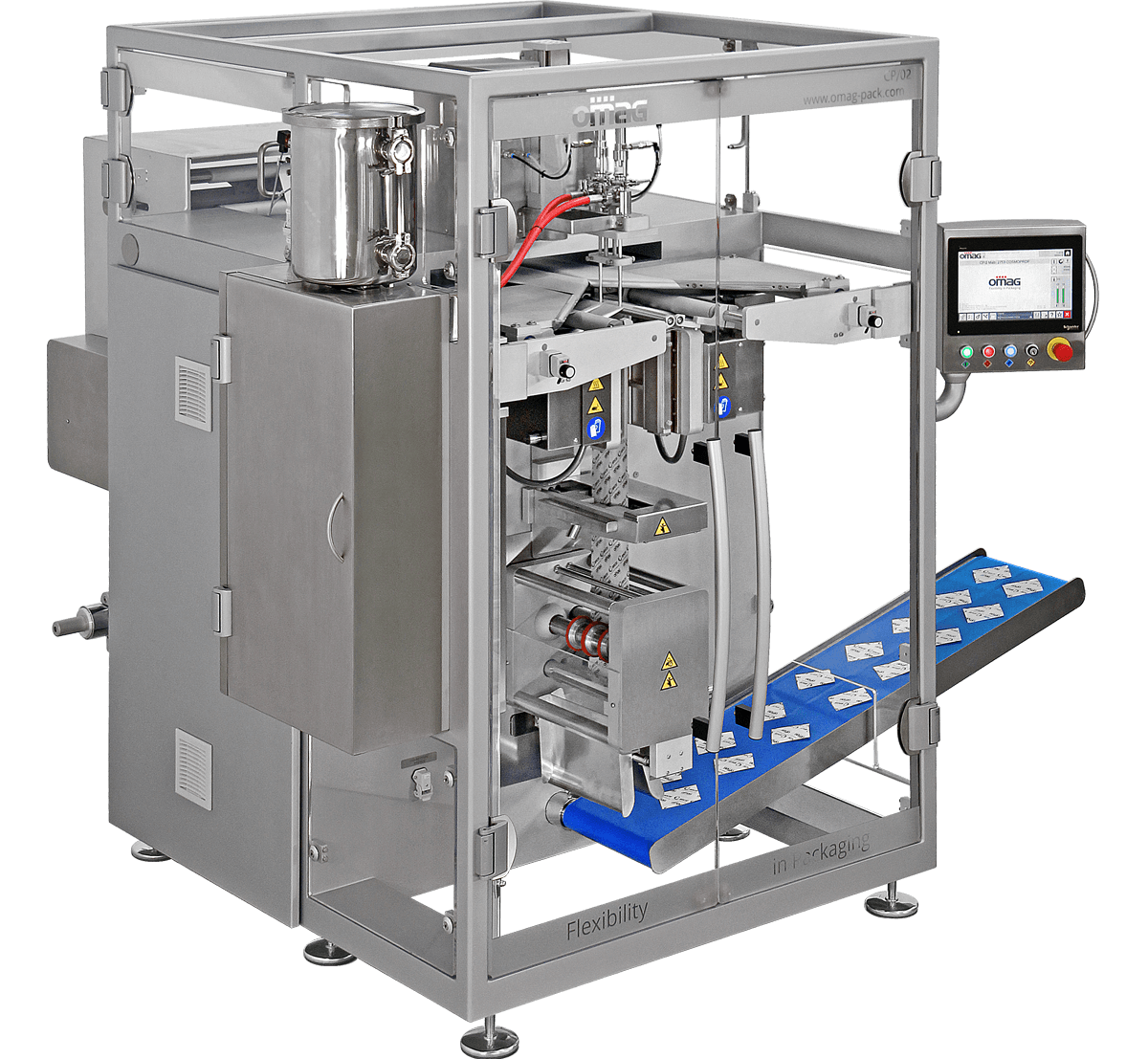 Packing machine Model CP for the Cosmetic sector | Omag