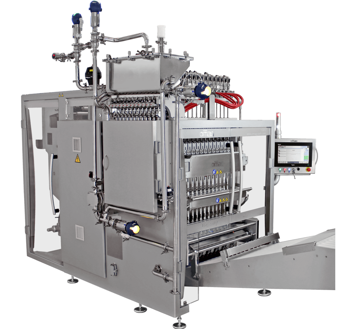 Упаковочный автомат МОД. СS ДЛЯ УПАКОВКИ ХИМИЧЕСКИХ СРЕДСТВ | Omag