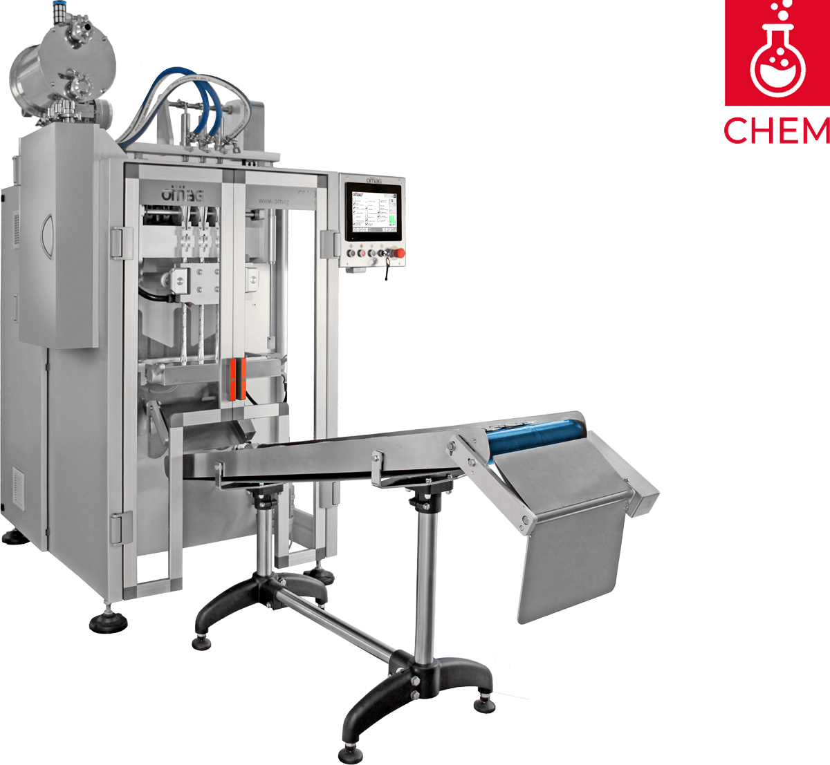 Packing machine CSJ for Chemical packaging | Omag