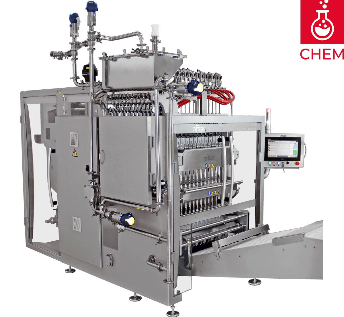 Packing machine CS for Chemical packaging | Omag